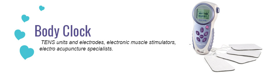 Body Clock: Buy Body Clock Tens Units & Electrodes Online